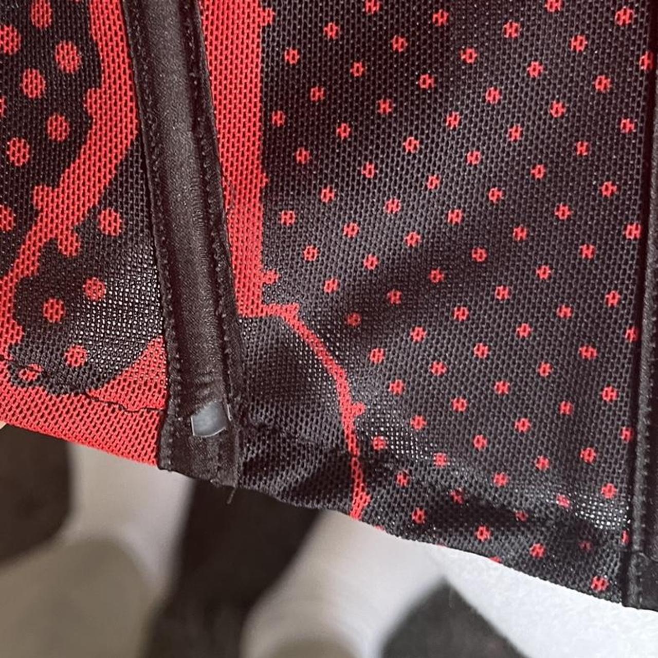 Edikted red and black corset set sold out corset... - Depop