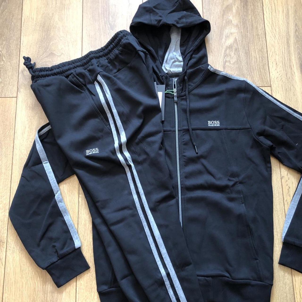 Hugo boss tracksuit Green label... - Depop