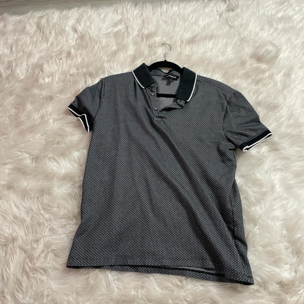 express polo shirt size m. Follow me and check out... - Depop