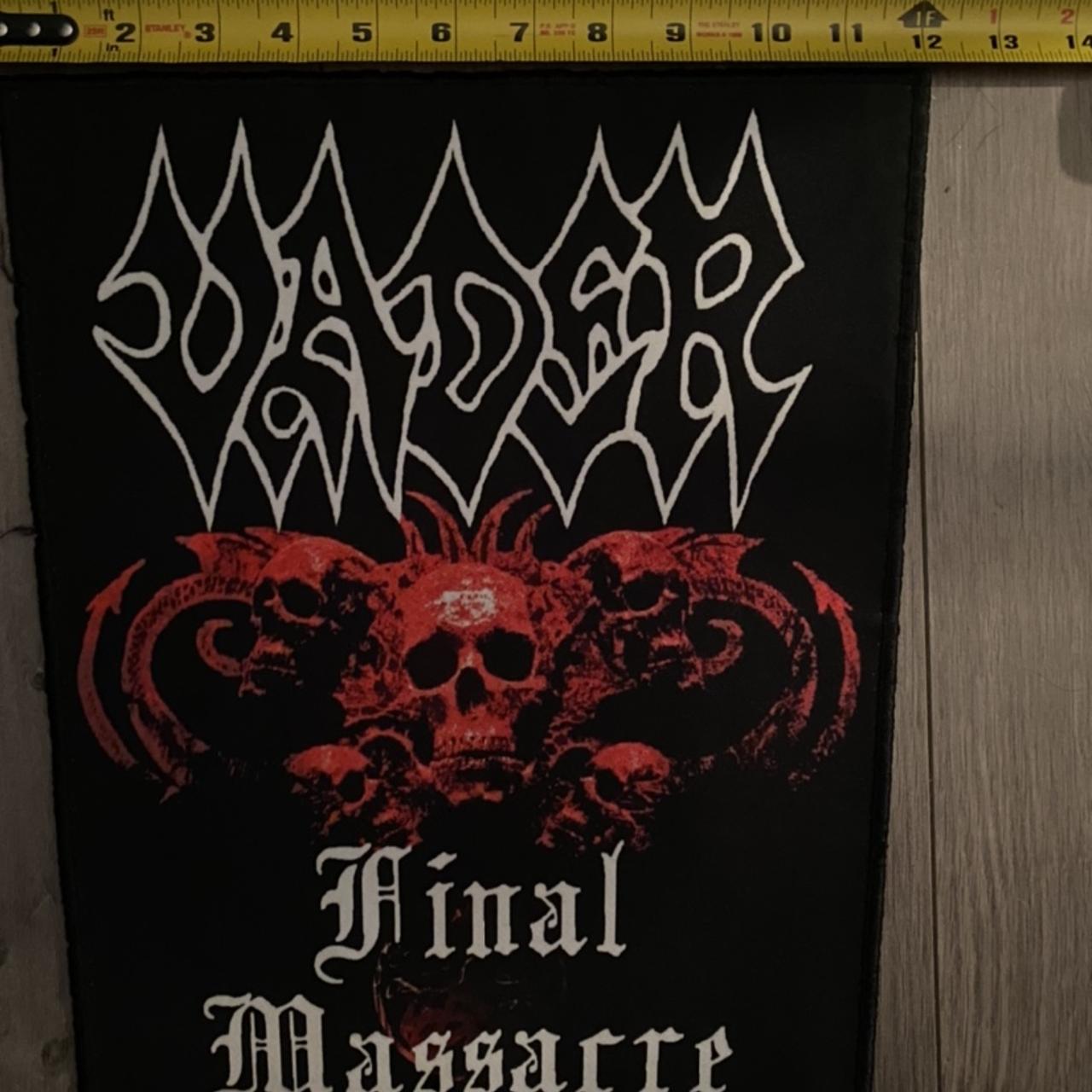 Vader Death Metal Back Patch #vader #deathmetal... | Depop