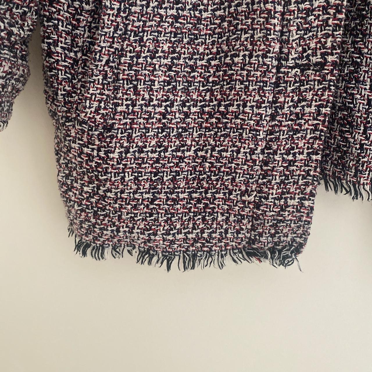 Zara tweed style shacket. Worn but in Excellent... - Depop