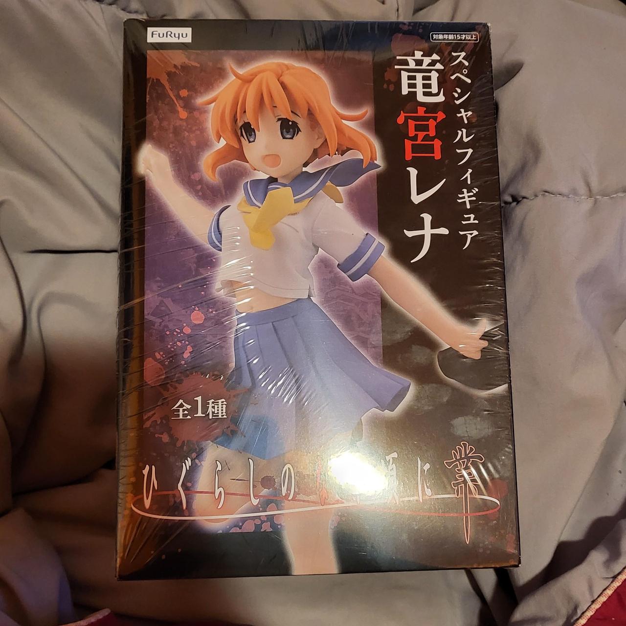 💓Higurashi Rena Figure💓 🎠 brand new, unopened 🎠... - Depop