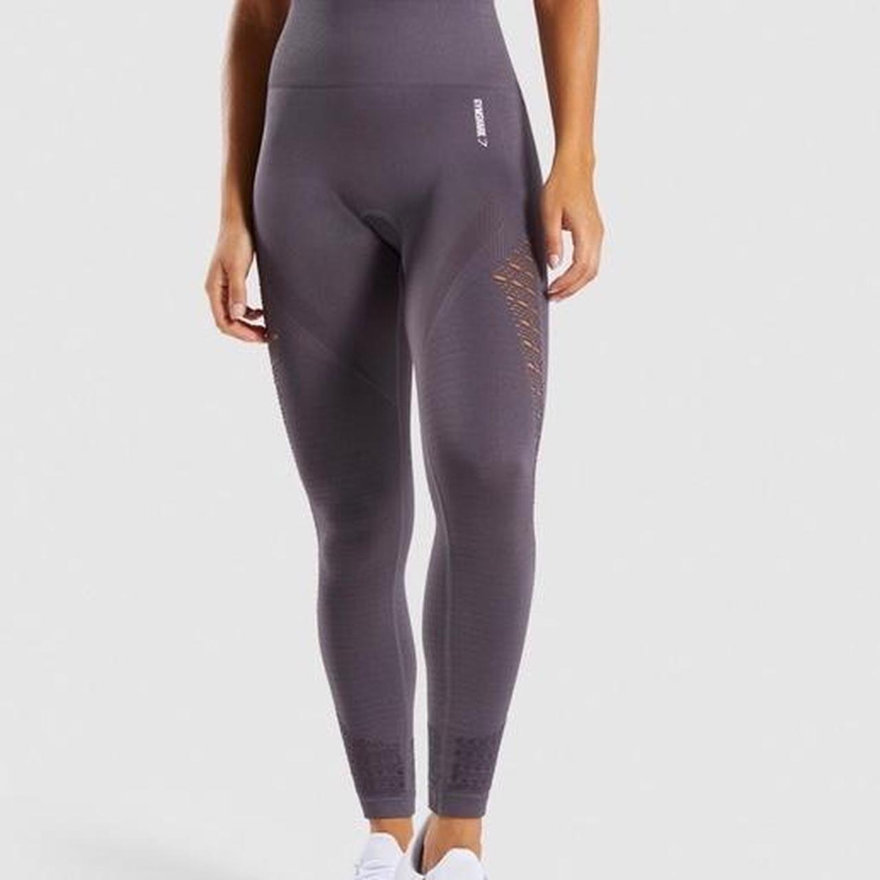 GYMSHARK ENERGY SEAMLESS LEGGINGS color is less... - Depop