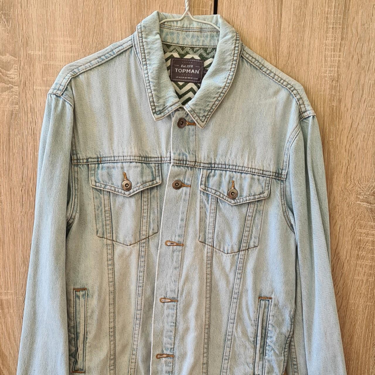 Topman denim jacket. #denimjacket - Depop