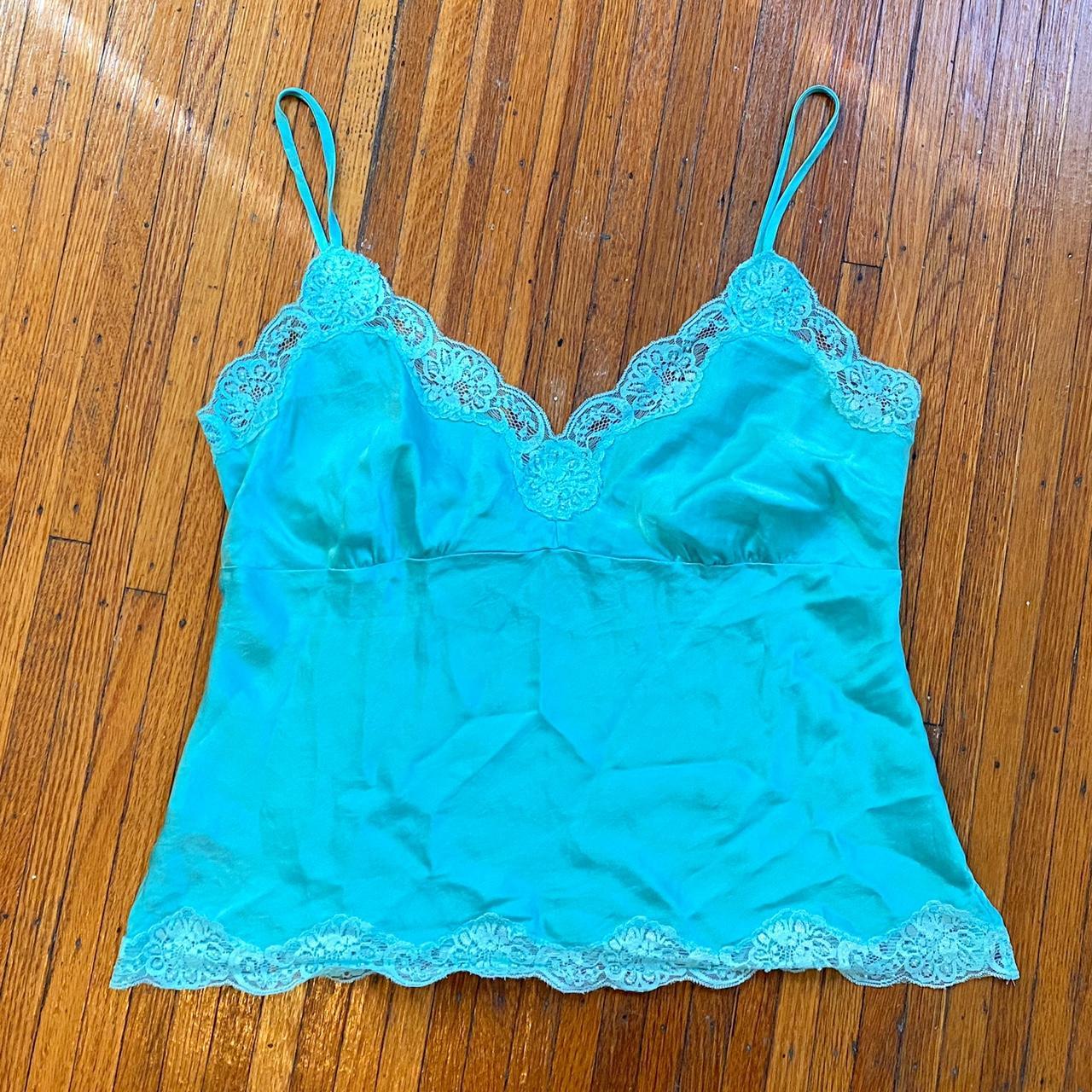 Silk Satin Cami 💙 Second Picture Reflects True Depop