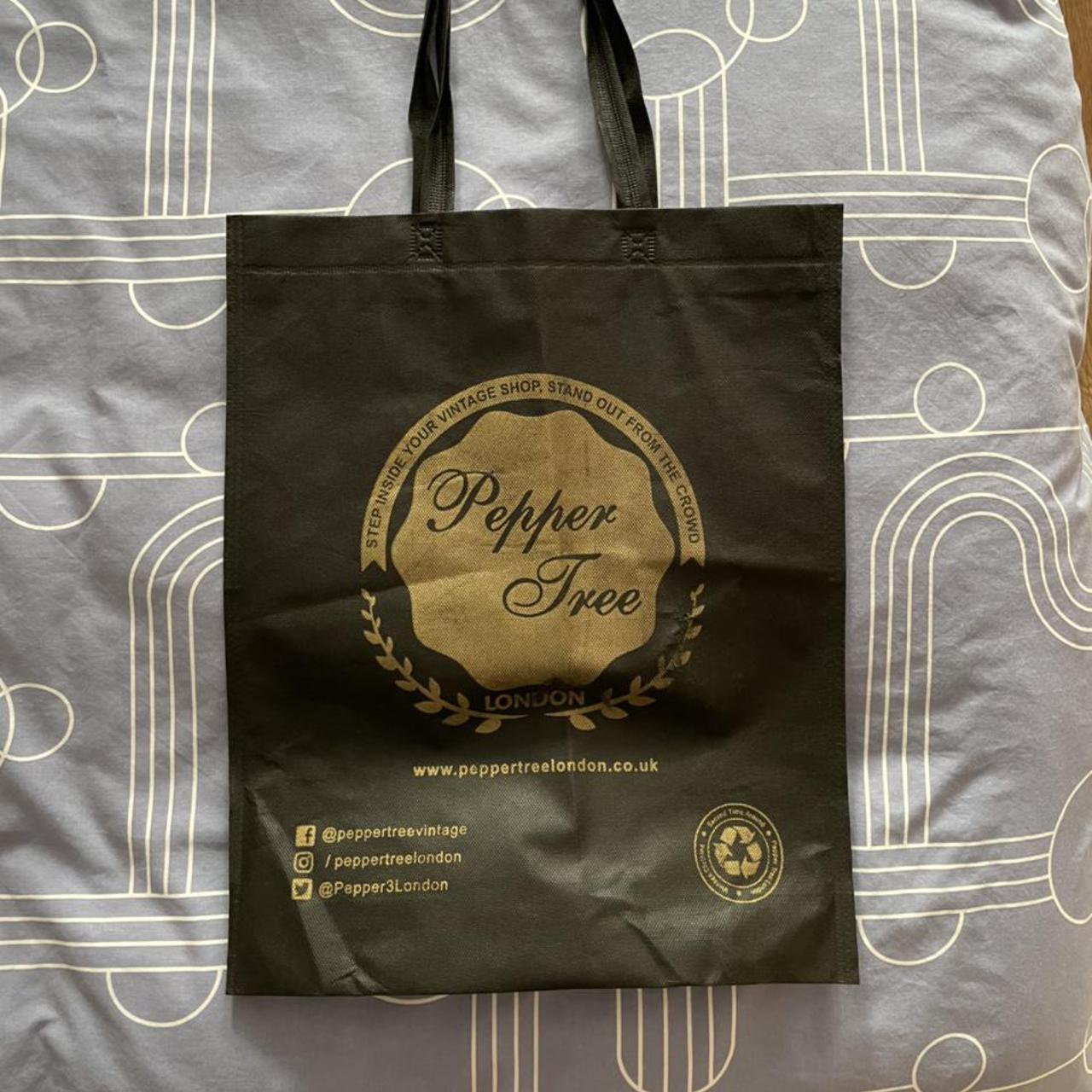 Pepper Tree London black tote bag This bag is huge,... - Depop