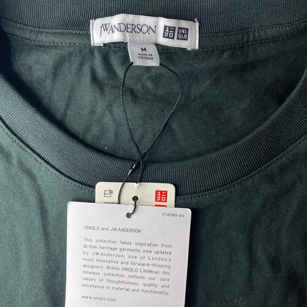 statement t-shirt with pointed front FREE NEXT DAY... - Depop