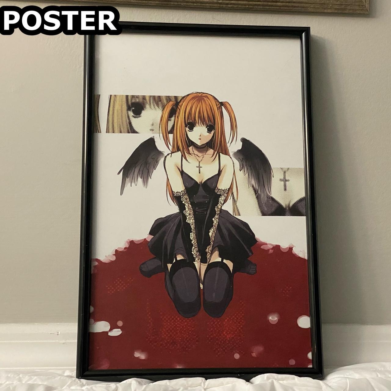 Death Note Misa Anime Horror Poster from Anime... - Depop