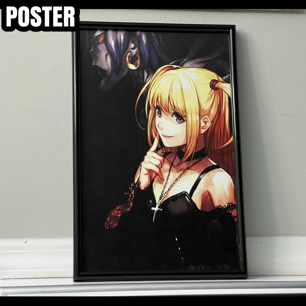 Death Note Misa Anime Horror Poster from Anime... - Depop