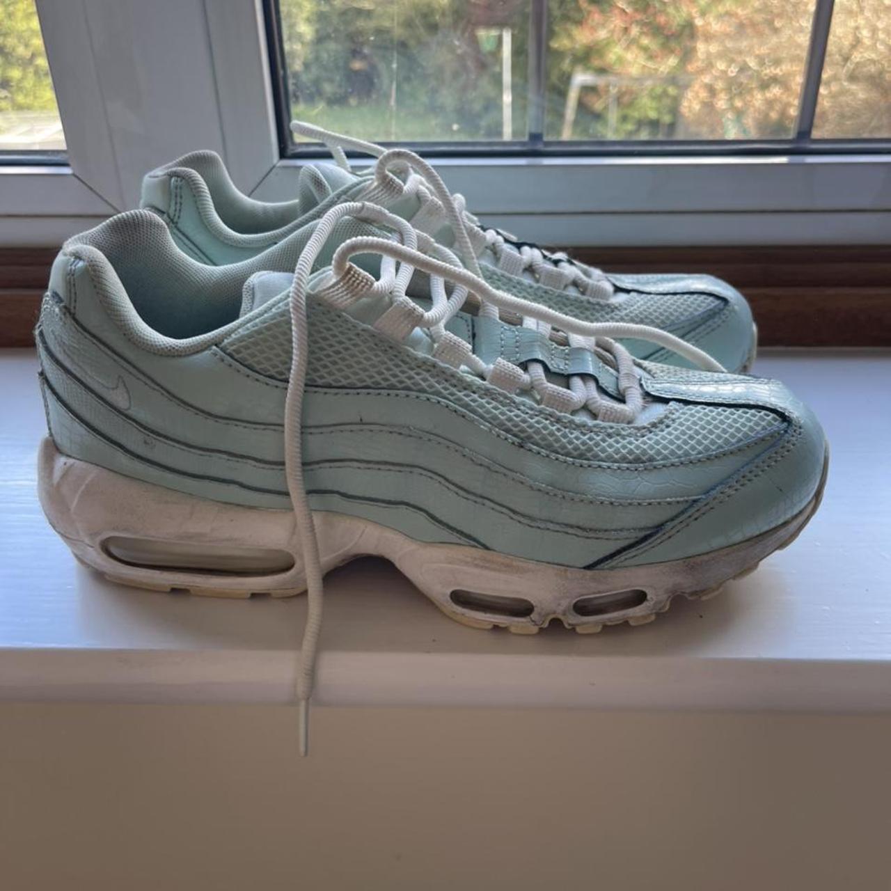Nike air max 95s. Beautiful blue colour and in... - Depop