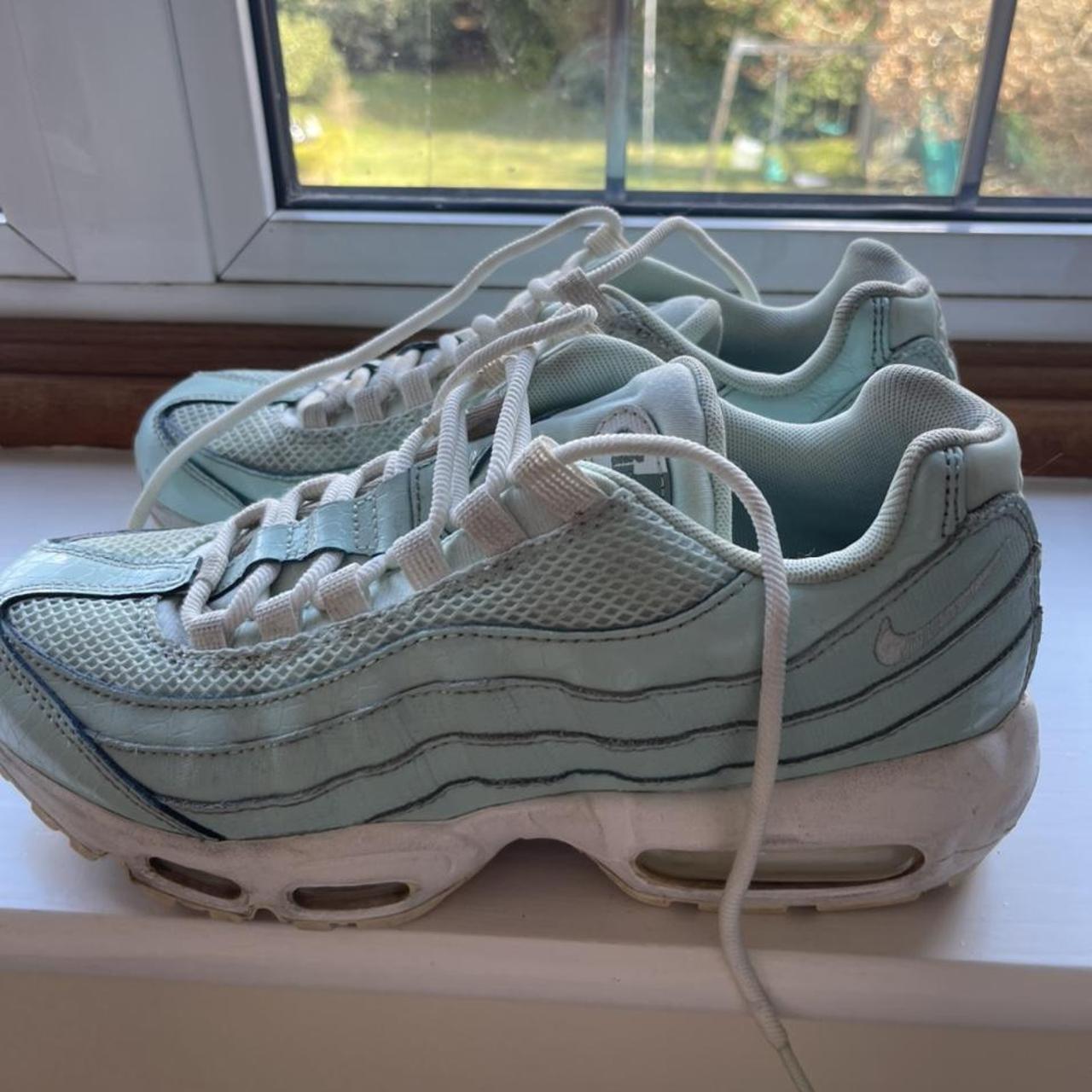 Nike air max 95s. Beautiful blue colour and in... - Depop