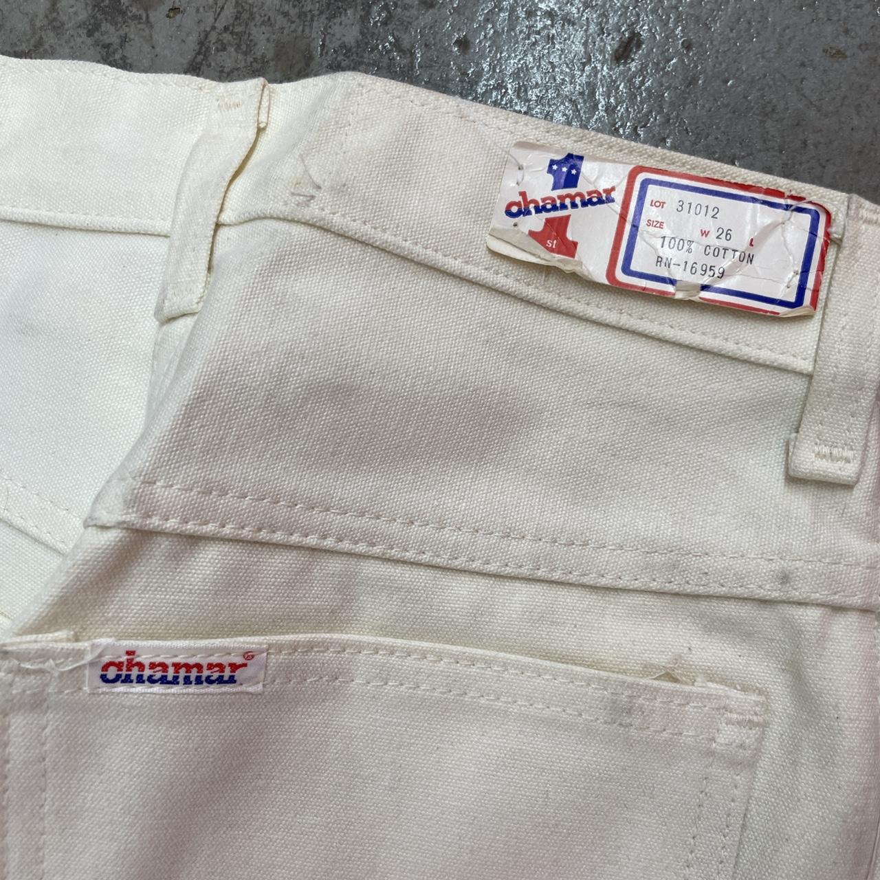 vintage 1980s chammar denim slim jeans men's 26... - Depop