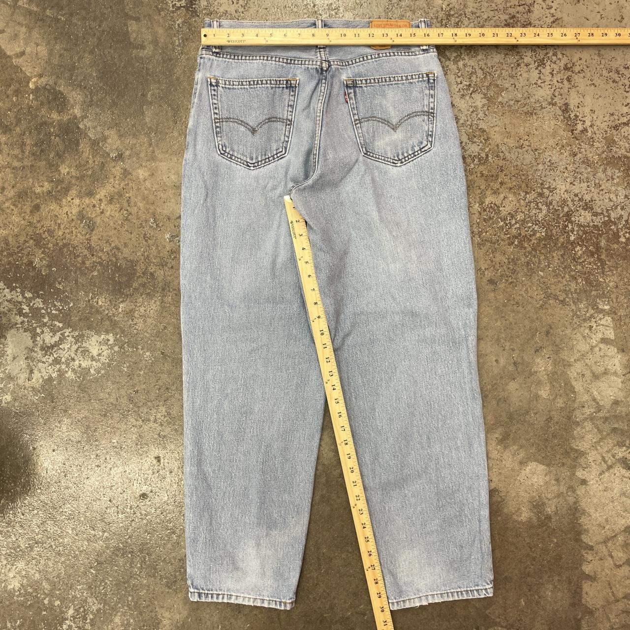 vintage Y2K faded 560 Levi's relaxed fit denim blue... - Depop
