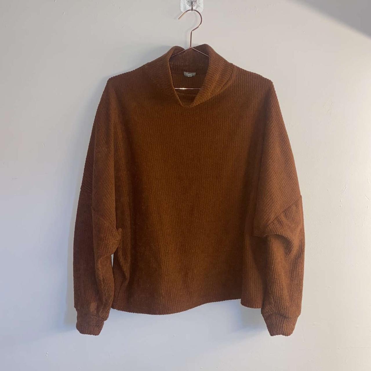 Rust Cropped River Island Jumper. Worn couple... - Depop
