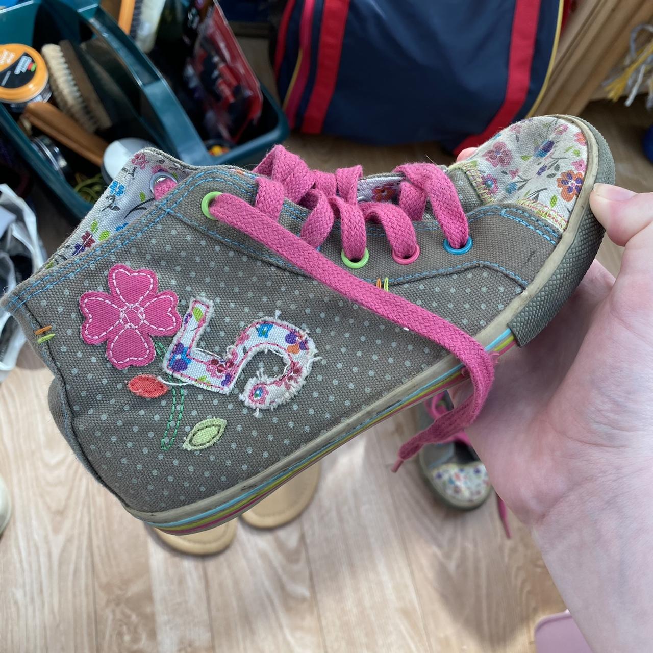 Size 1 girls shoes Kids shoes girls shoes toys... - Depop