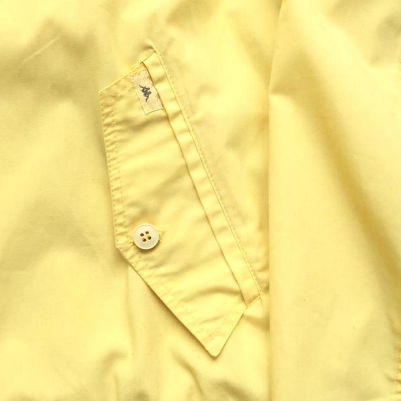 Robe di Kappa vintage Italian yellow Harrington... - Depop