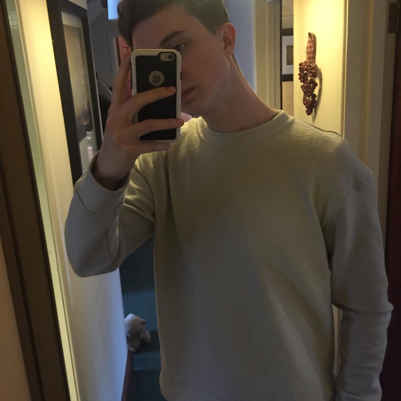 H&M X David Beckham beige jumper! OUT OF STOCK... - Depop