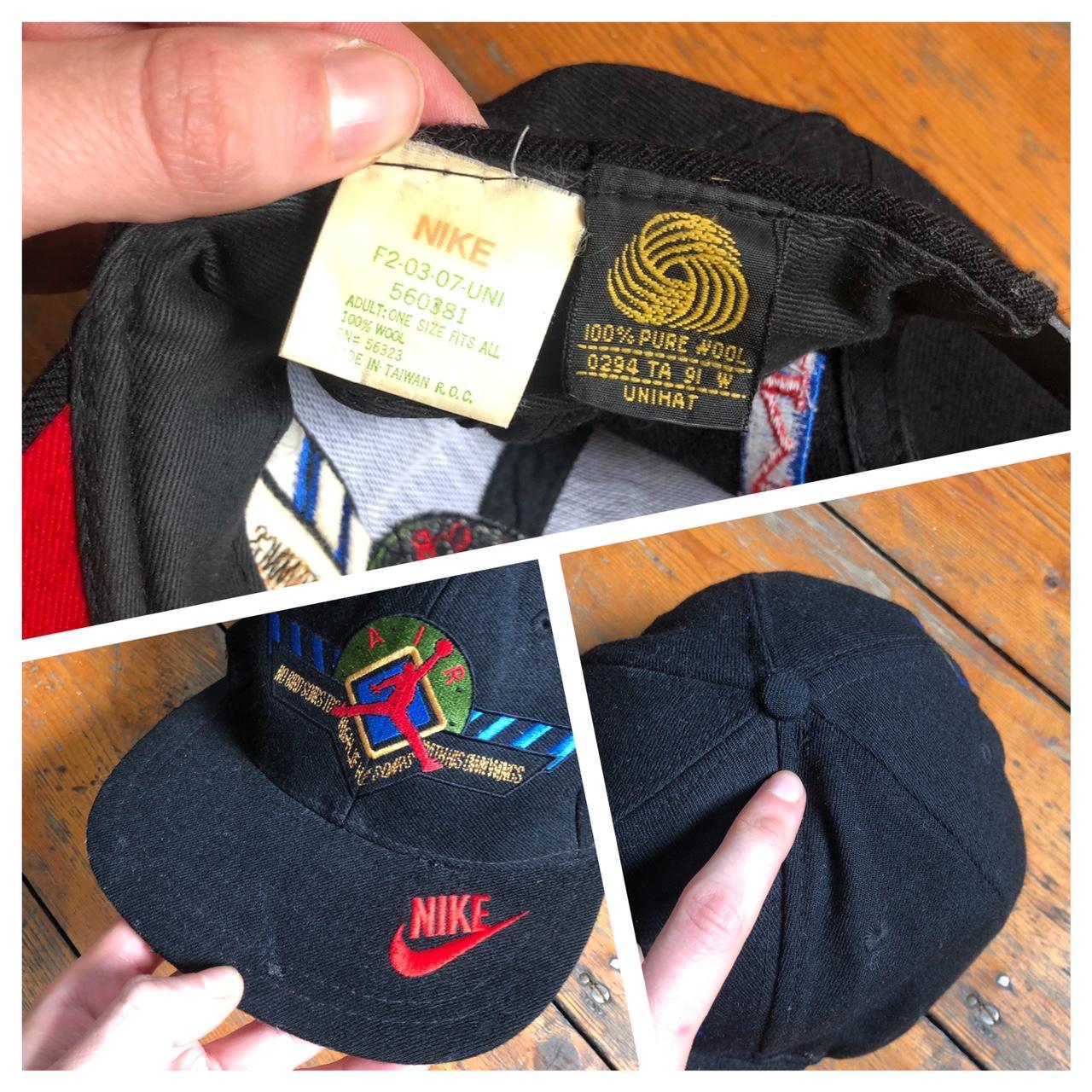 RARE Vintage Nike Air Jordan MVP Cap Vintage 90s... - Depop