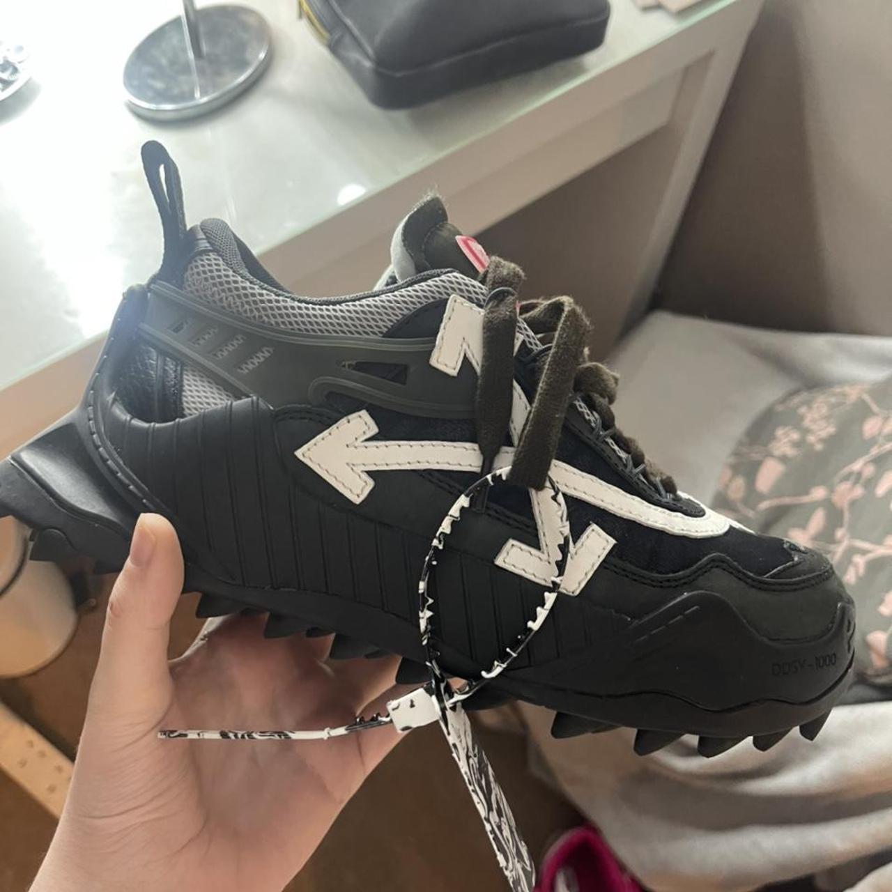 Off white ODSY 1000 sneakers size 5. Open to offers - Depop