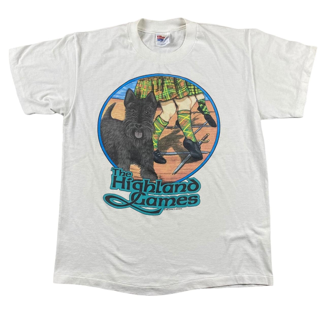 Vintage 1995 The Highland Games T-shirt Size : M - Depop