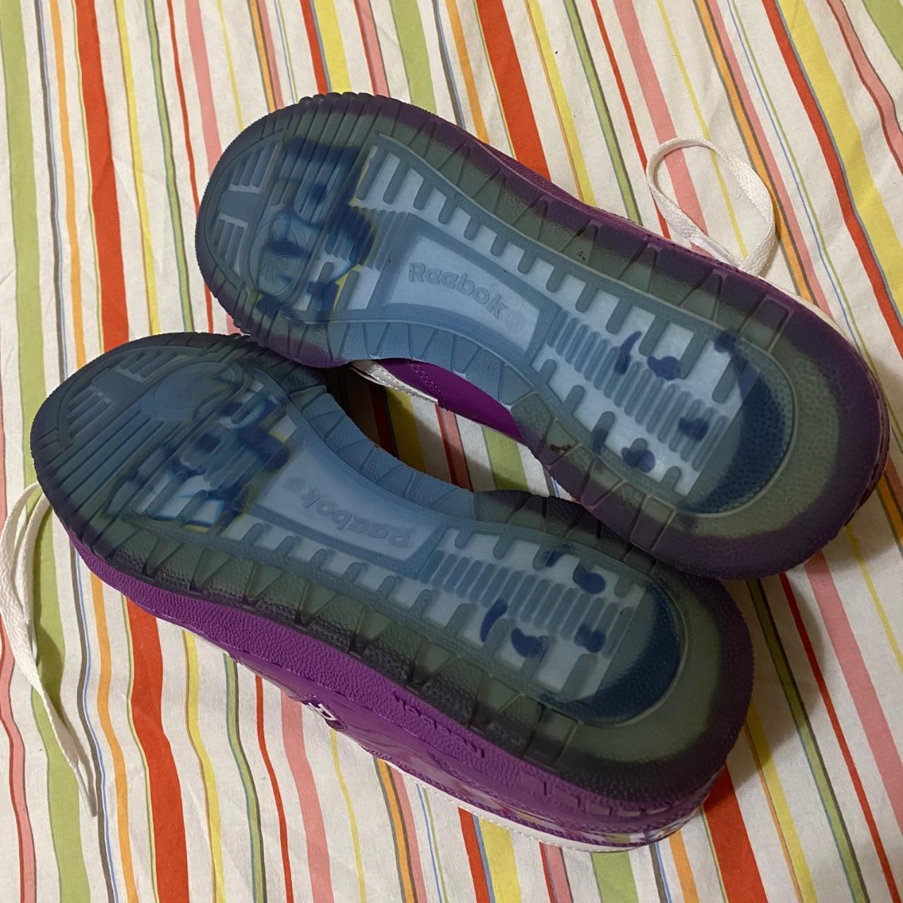 Vintage Purple Kool aid Reebok's Sz 9 #reebok #koolaid - Depop