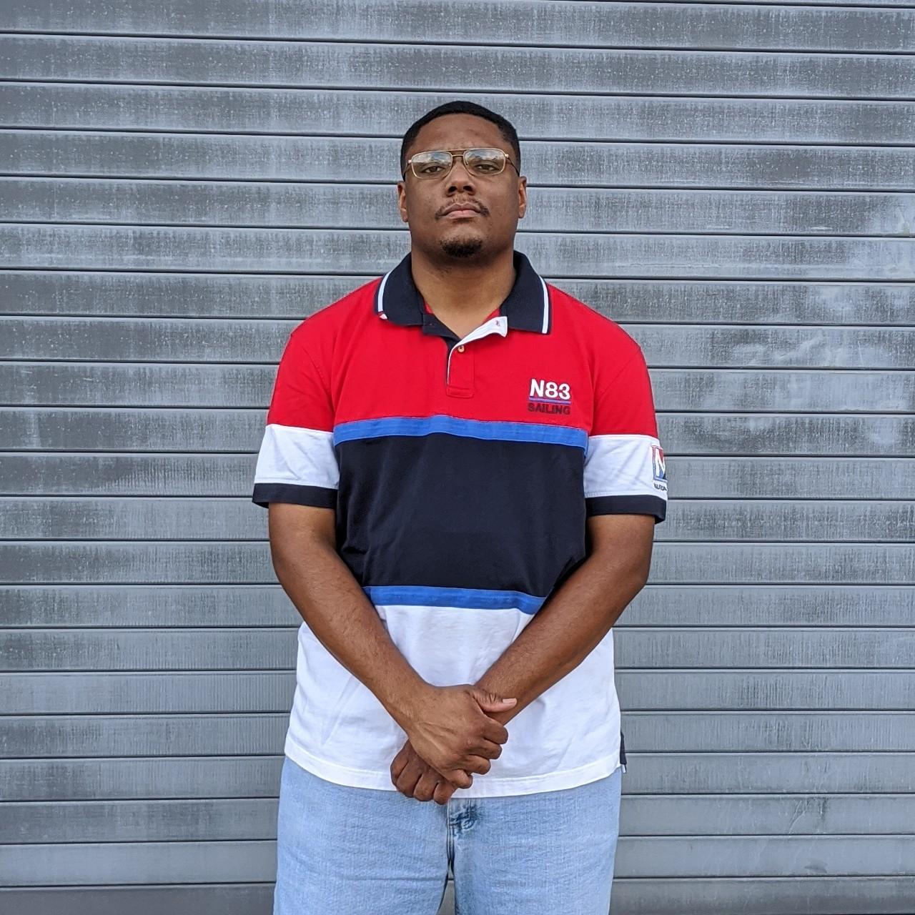 Vintage Nautica N83 Sailing Polo Shirt top to bottom... - Depop