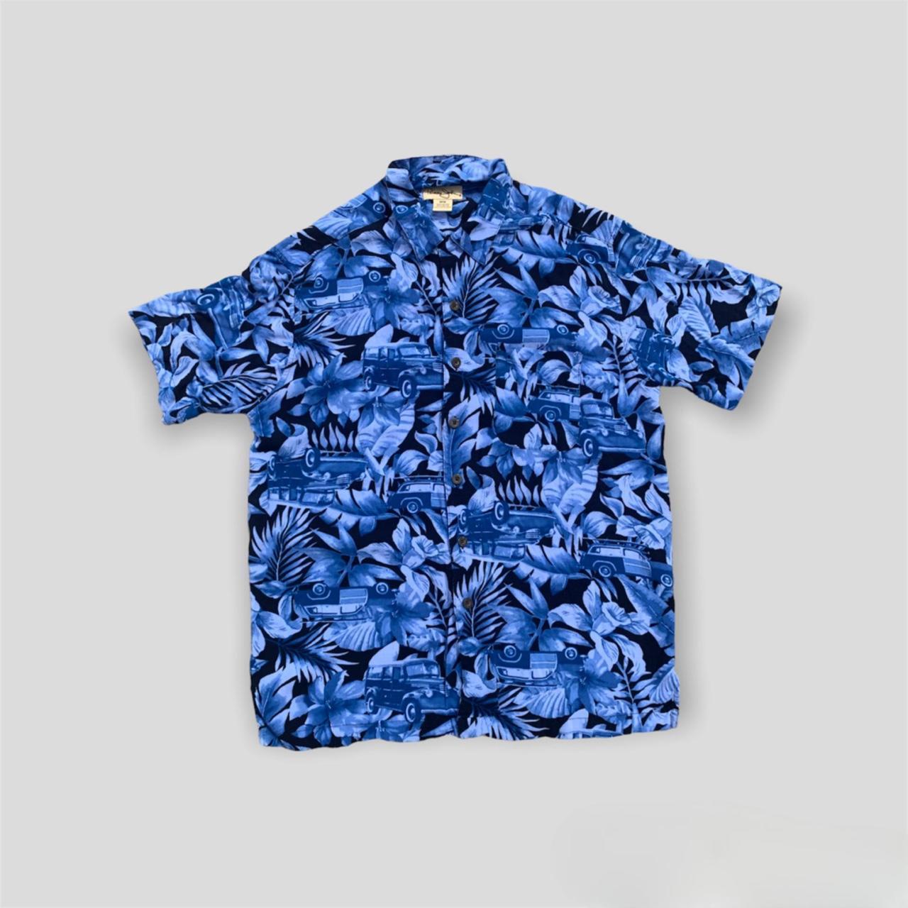 Vintage button up top Brand: Panama Jack Size: Mens... - Depop