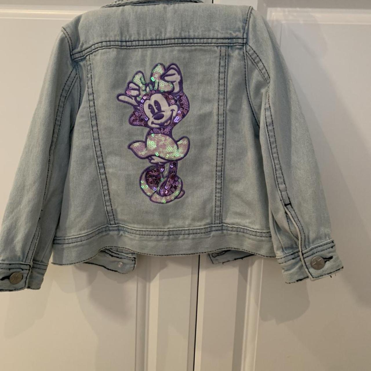 Disney Minnie Mouse denim jacket Size - 3 Years old - Depop