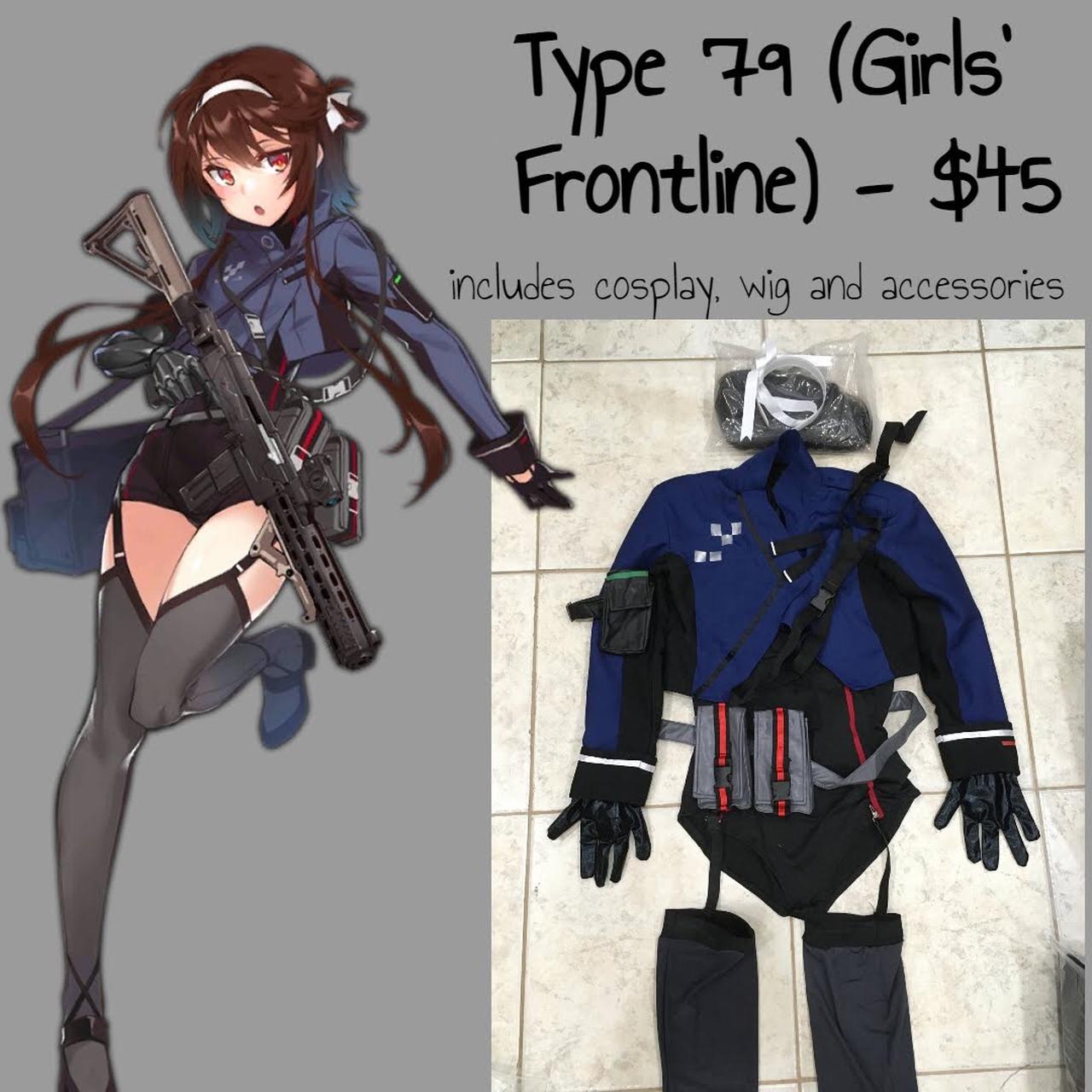 Type 79 (Girls' Frontline) - Size asian L #cosplay - Depop