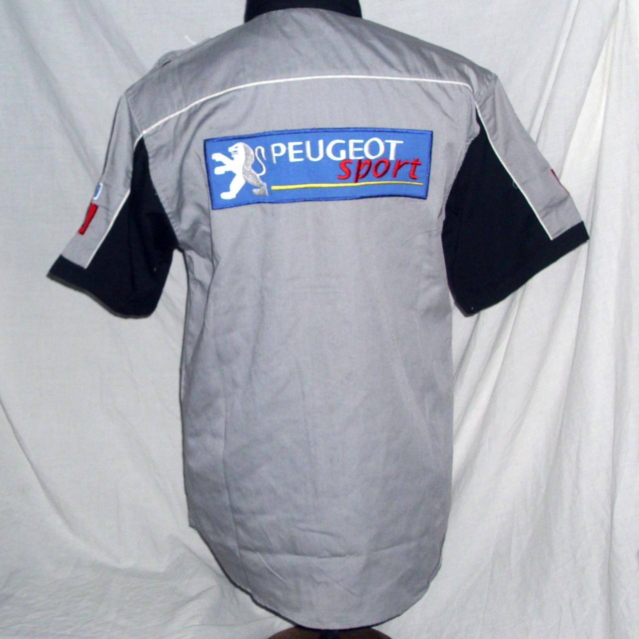 vintage World Rallycar WRC Button Down Shirt... - Depop