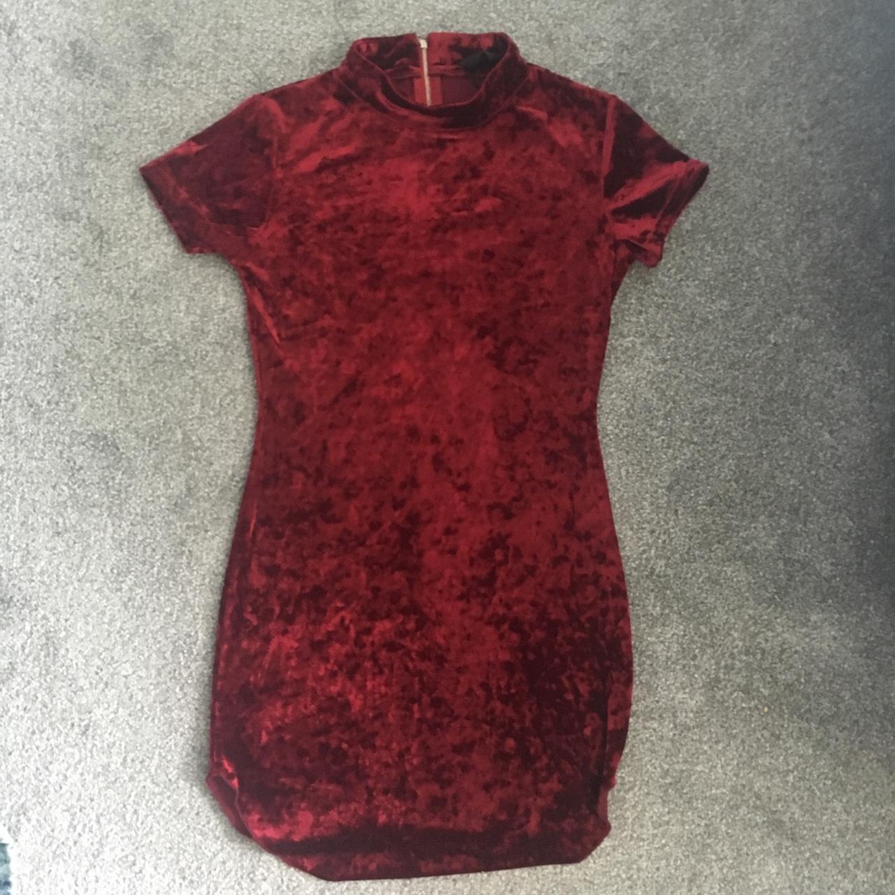 AX Paris velvet dress size 12 (more like a 10) - Depop