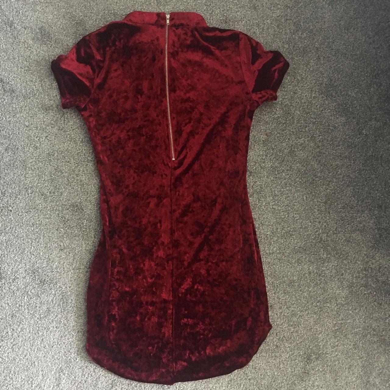 AX Paris velvet dress size 12 (more like a 10) - Depop