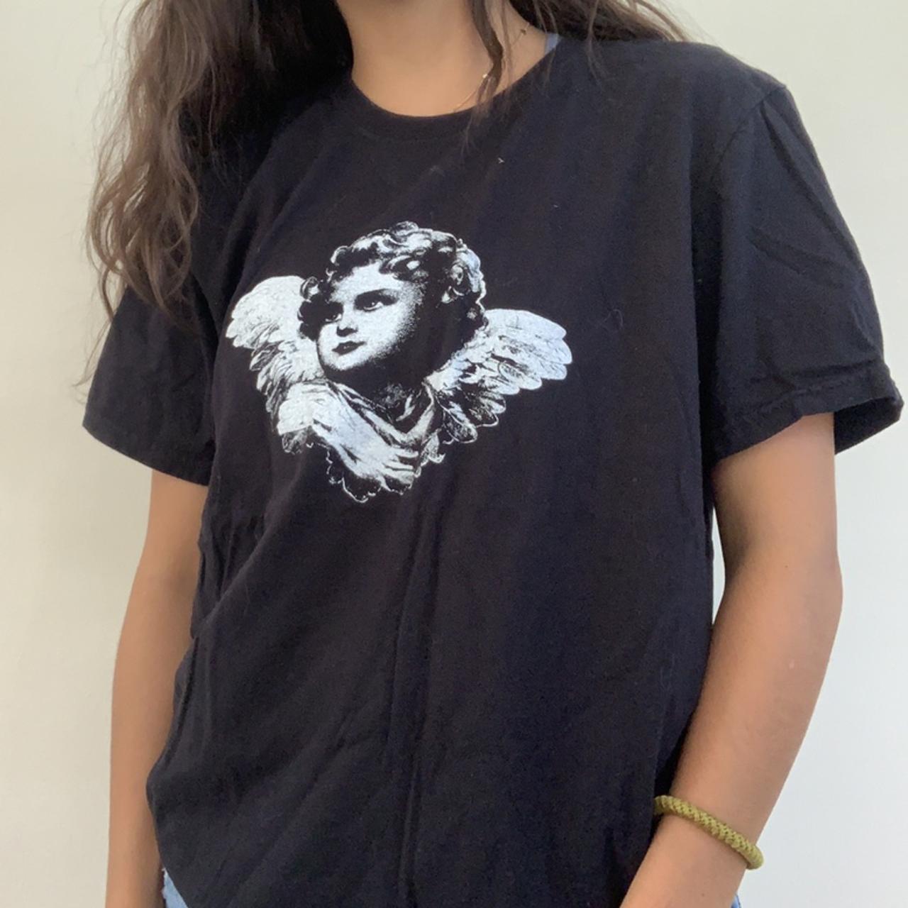 Angel tee. So cute and comfy. Only worn once.... - Depop