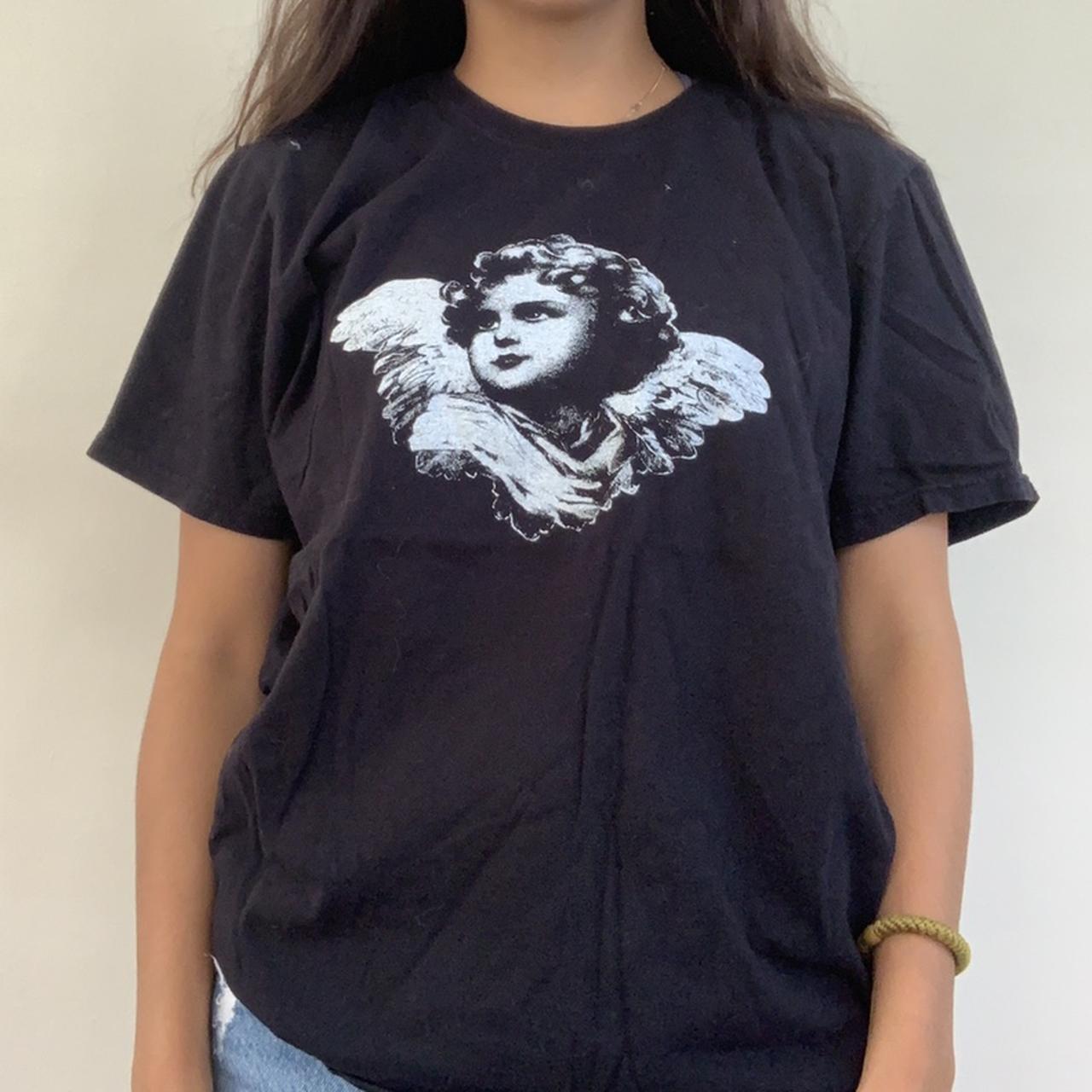 Angel tee. So cute and comfy. Only worn once.... - Depop