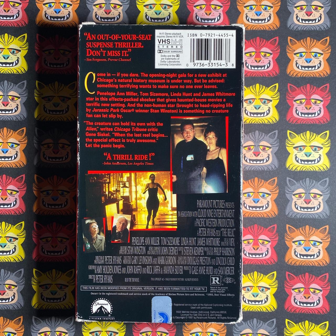 The Relic VHS 📼 1997 A homicide detective and an... - Depop