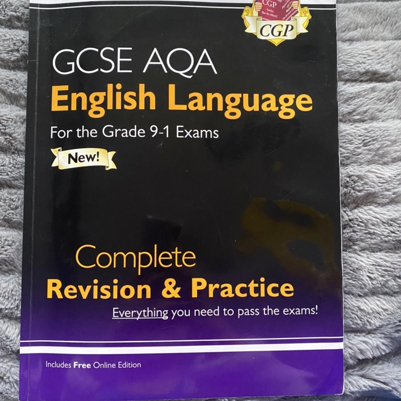 GCSE AQA English language text book The book is... - Depop
