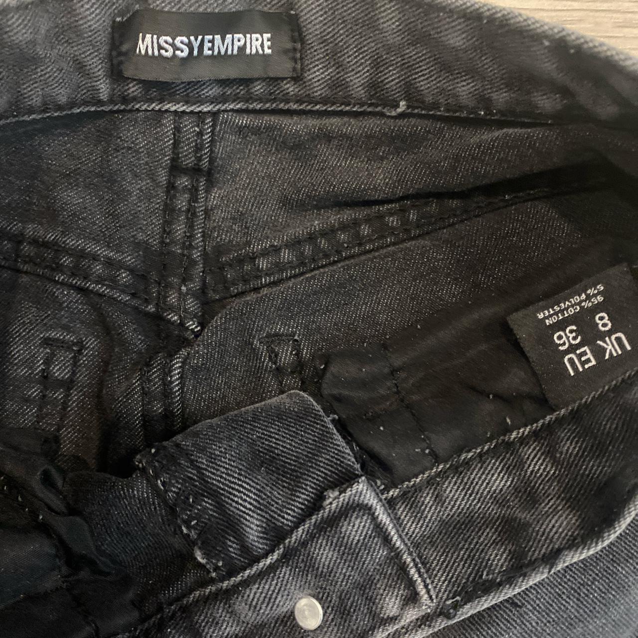 #MISSY EMPIRE. Black #distressed #denim with a... - Depop