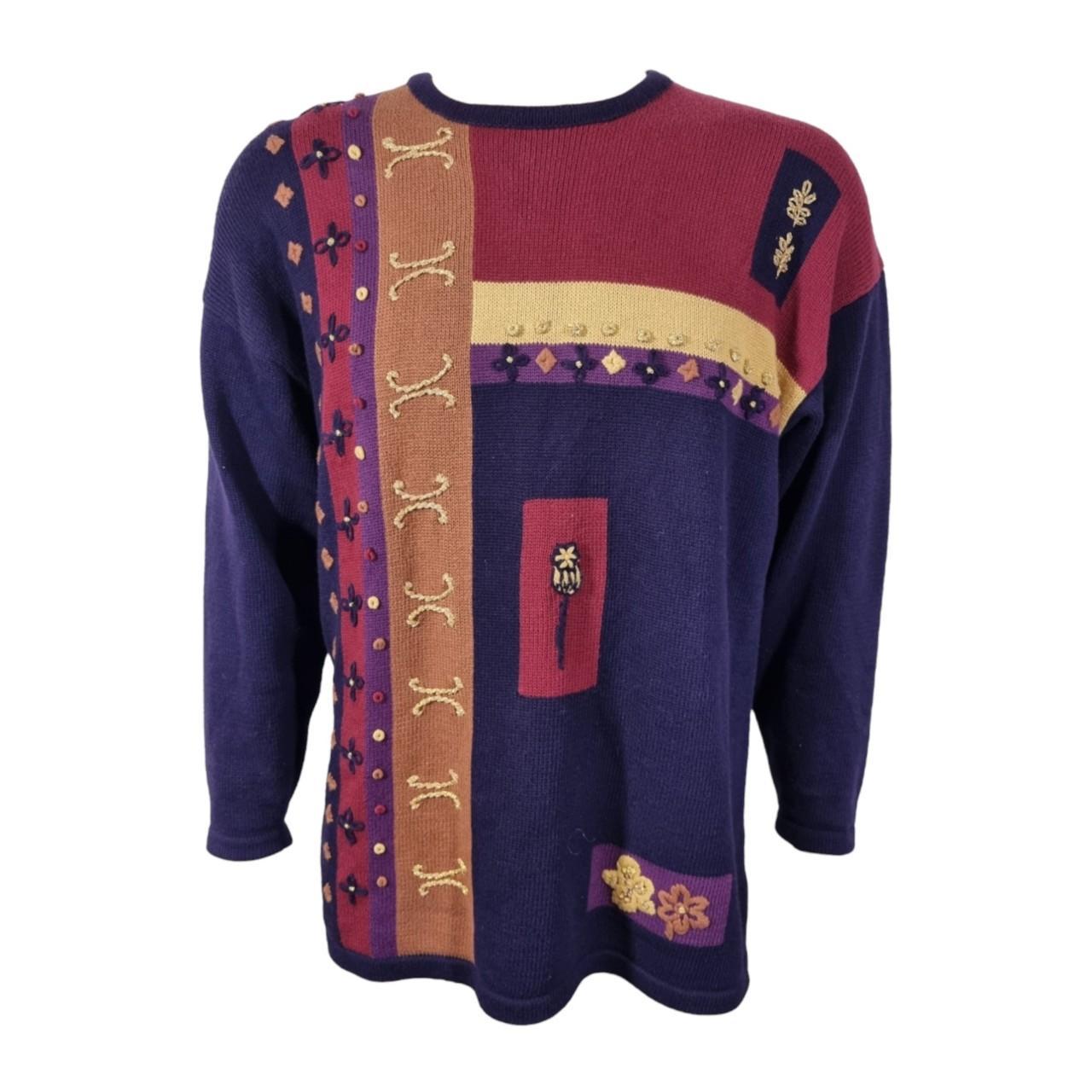 ALICE COLLINS | Womens Retro Embroidered... - Depop