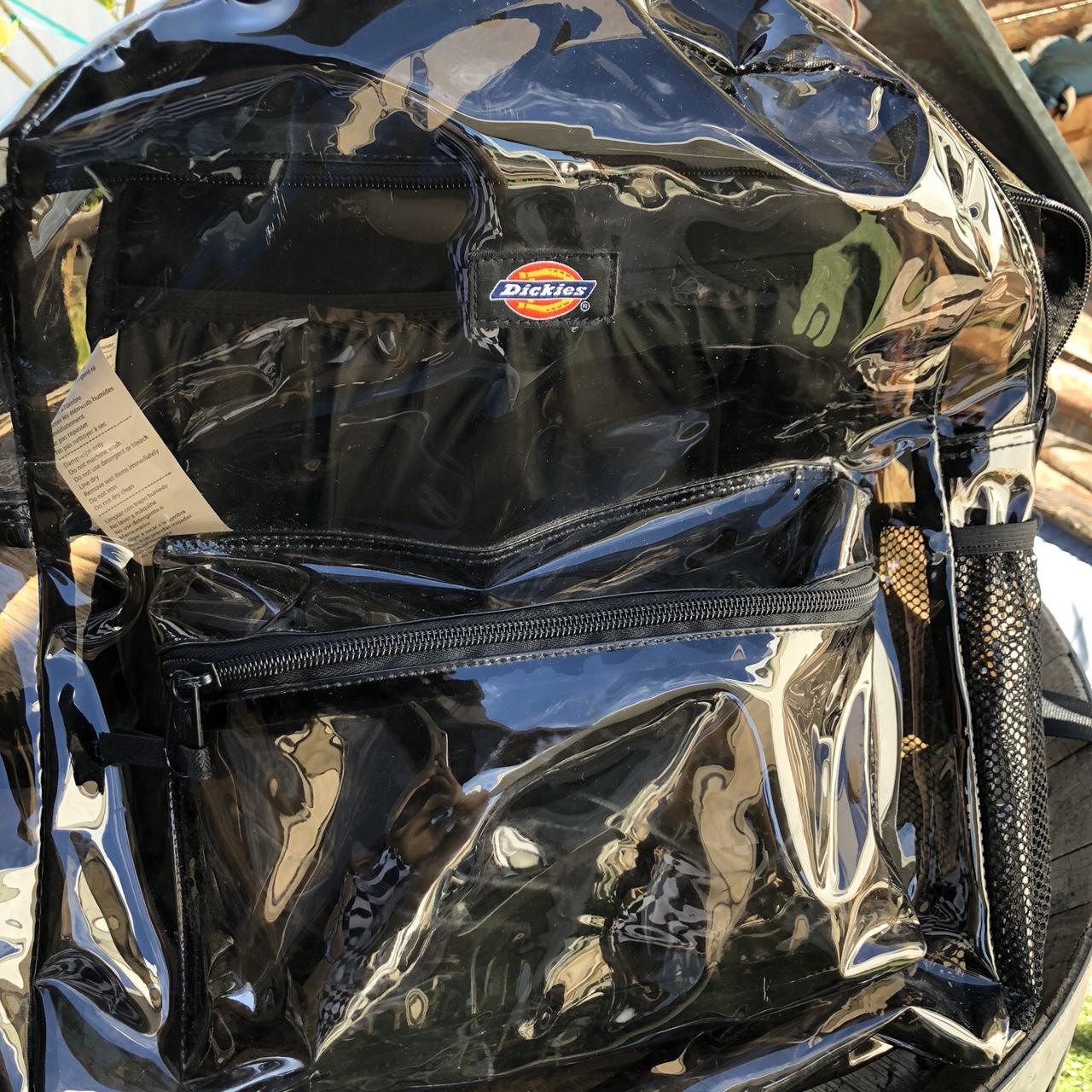 Black Transparent Jansport backpack 🌑 Haven’t been... - Depop