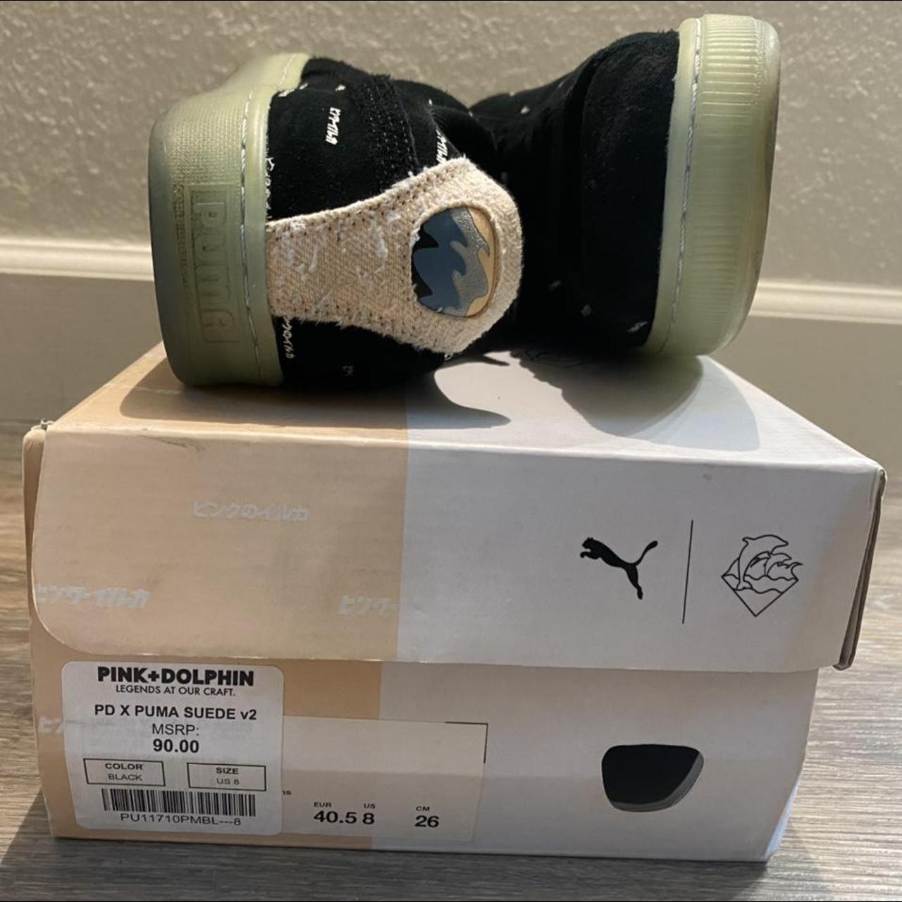 Pink Dolphin X Puma Collab Worn handful of times... - Depop