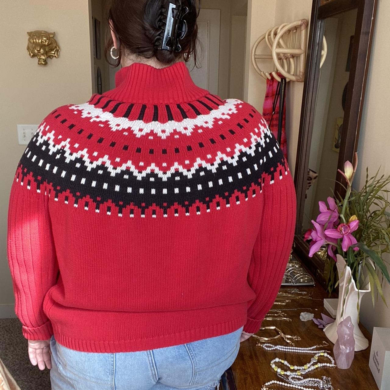 🌶VINTAGE GRANDMA SWEATER🌶 The cutest chunky vintage... - Depop