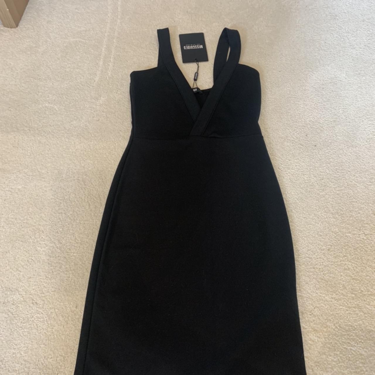 Black basic miss guided dress never been worn - size 8 - Depop