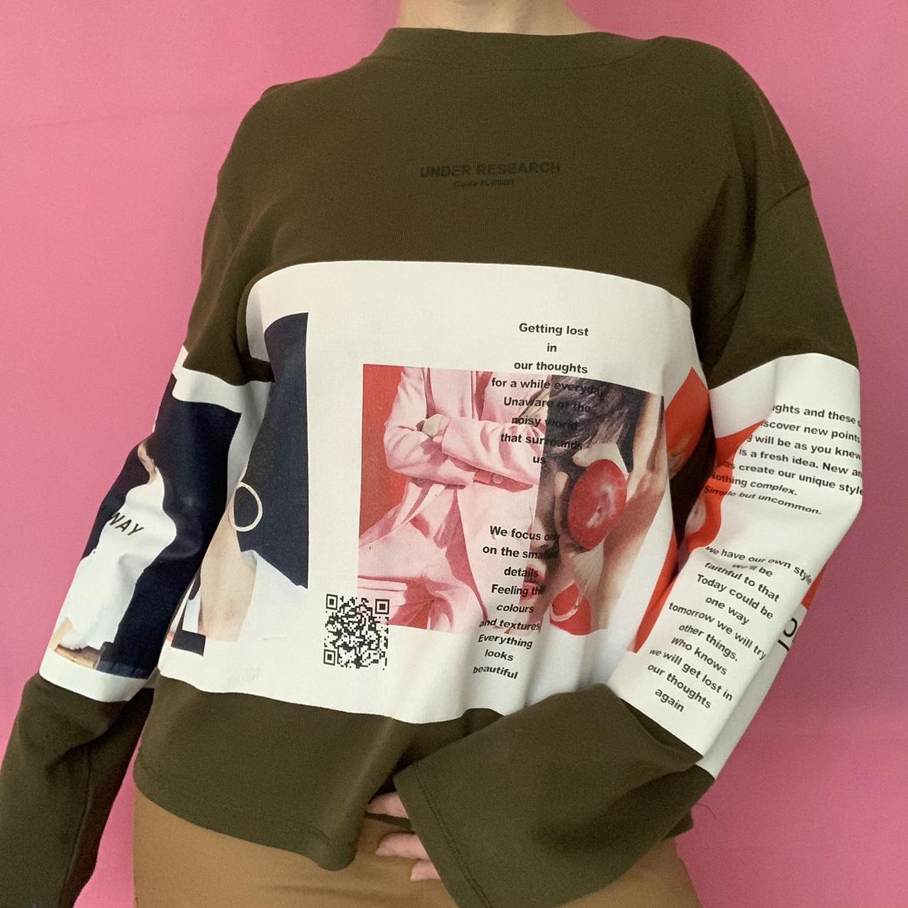 Zara Women's multi Sweatshirt | Depop