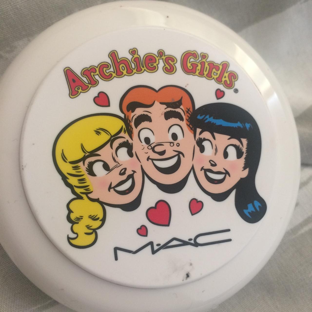 MAC limited edition "archies girl" pearl matte... - Depop