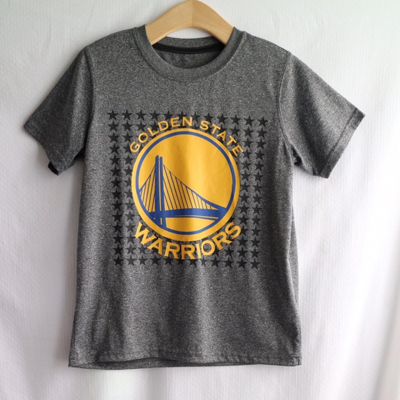 Golden State Warriors basketball t-shirt. Grey... - Depop