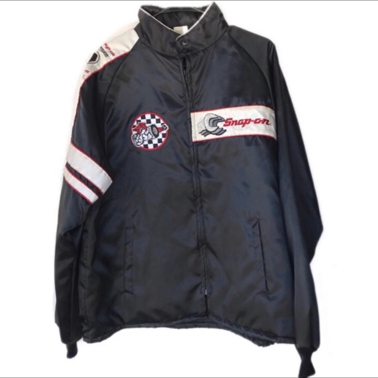 Vintage 80’s Snap On jacket, made in USA, size XL,... - Depop