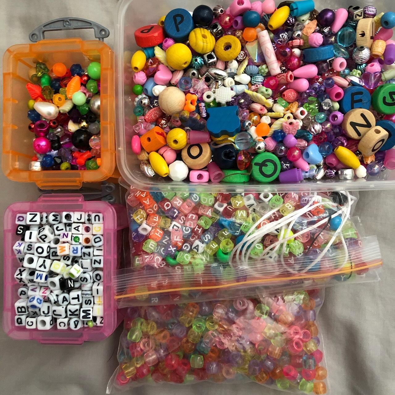 CUSTOM KANDI BRACELETSSS🍭🍬🍰🍥 I can do custom colour... | Depop