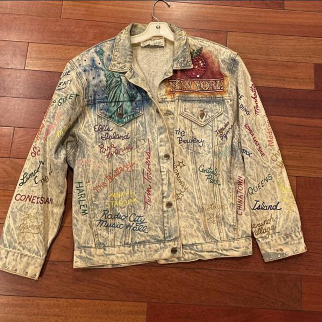 Vintage 1987 TONY ALAMO Jean Jacket WB Warner | Depop Vintage 1987 TONY ALAMO Jean Jacket WB Warner | Depop