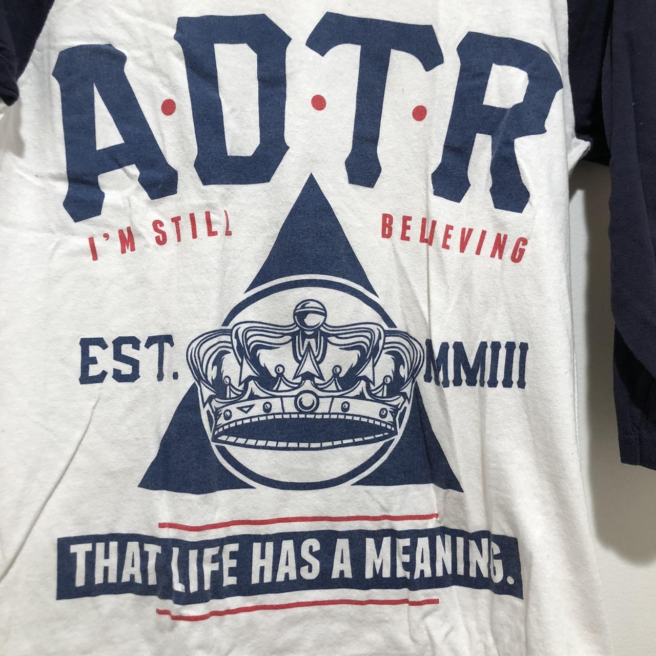 A DAY TO REMEMBER TOUR RAGLAN SHIRT #adtr... - Depop