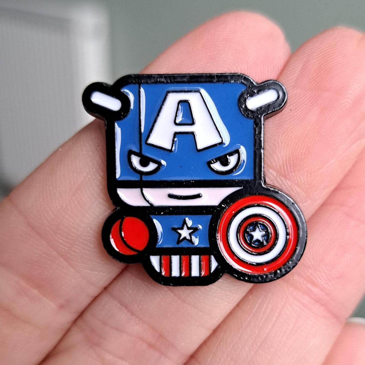Cute character enamel pin #pin #badge #enamel - Depop